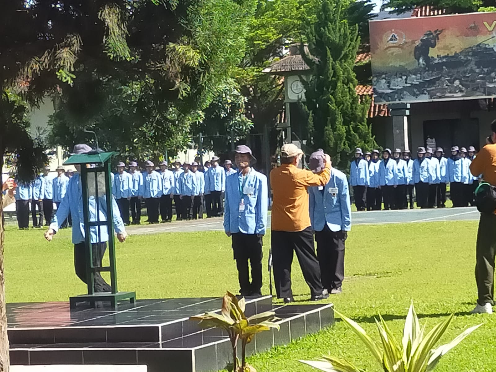 Mahasiswa FTK Unisba Jalani Pelatihan Bela Negara di Pusdikter Pusterad ...